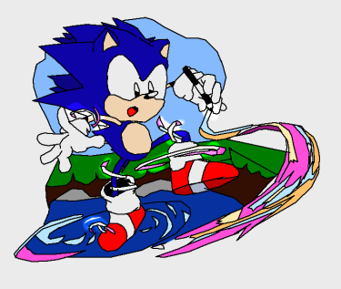 sonic - Pixilart