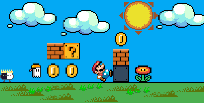 Mario land - Pixilart