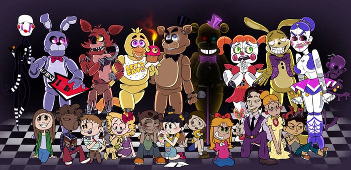 The Afton Family - Pixilart