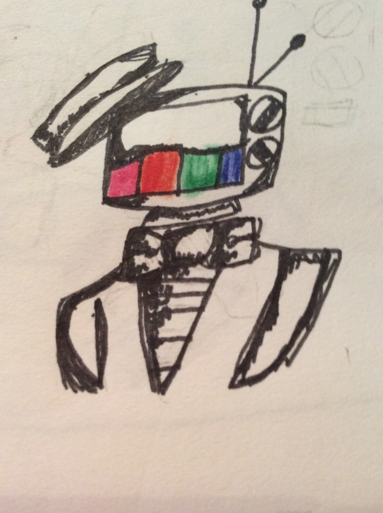Pixilart - Tv man uploaded by maxidaunicorn