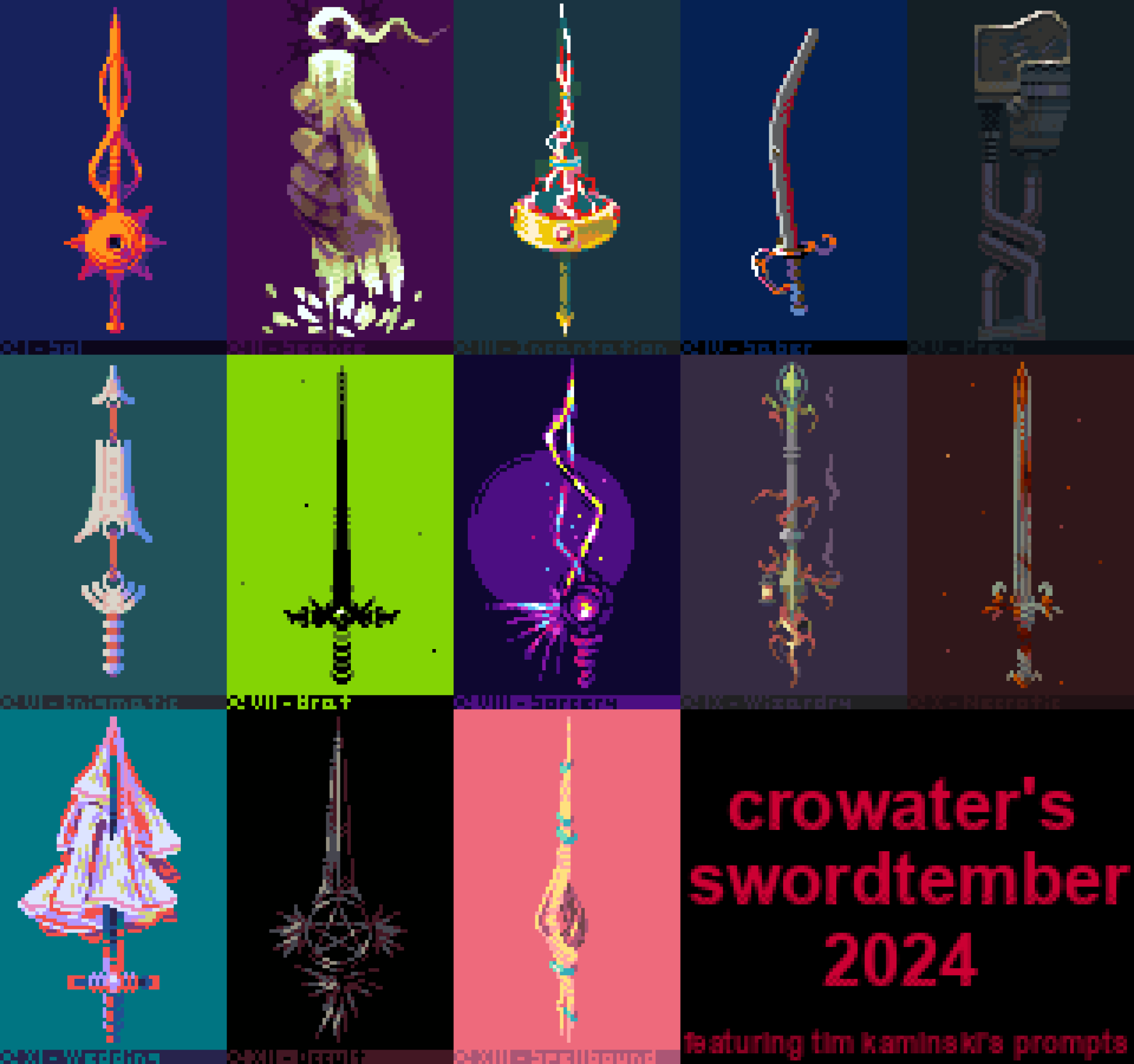 Pixilart - swordtember 24 uploaded by Crowater