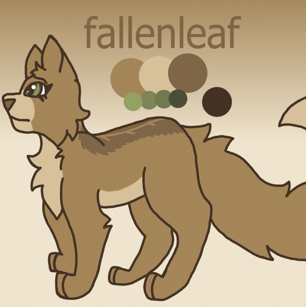 Pixilart - fallenleaf ref sheet uploaded by JayzManstanding