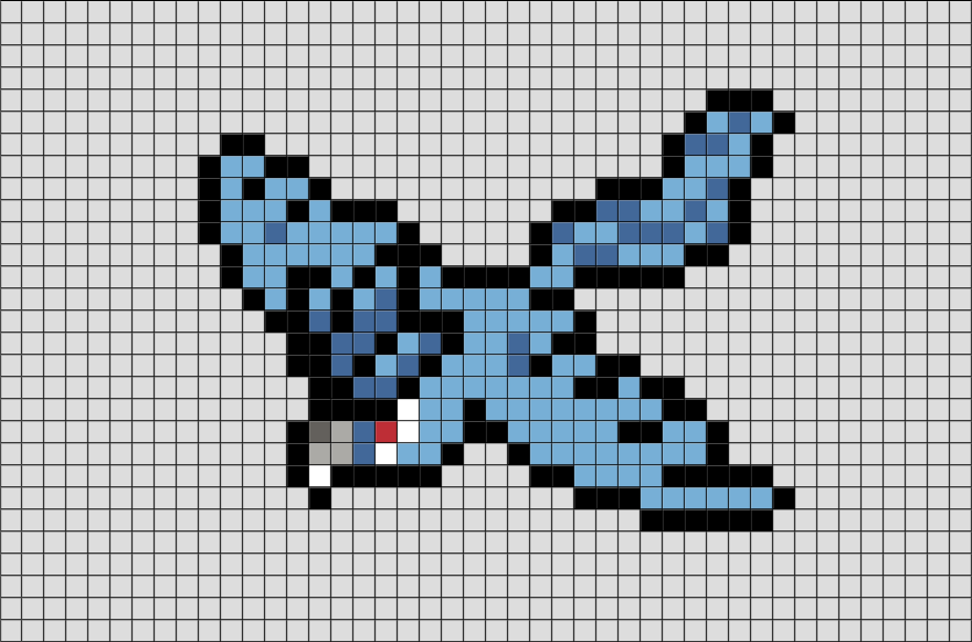 Pixilart - blue bird uploaded by MLGgeometrydash