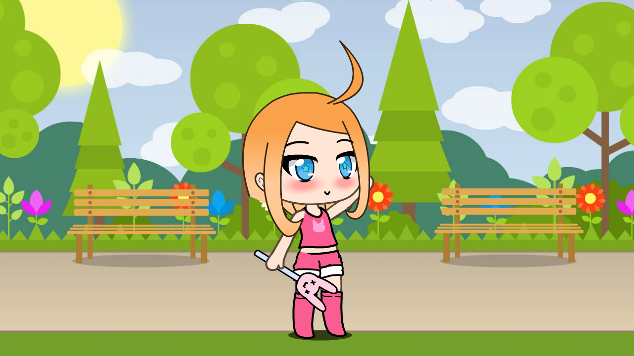 Pixilart - Gacha Life Rose uploaded by JeremyTheFrisk