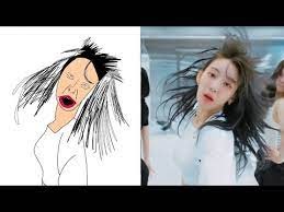 Pixilart - lesserafim meme uploaded by yyeehem