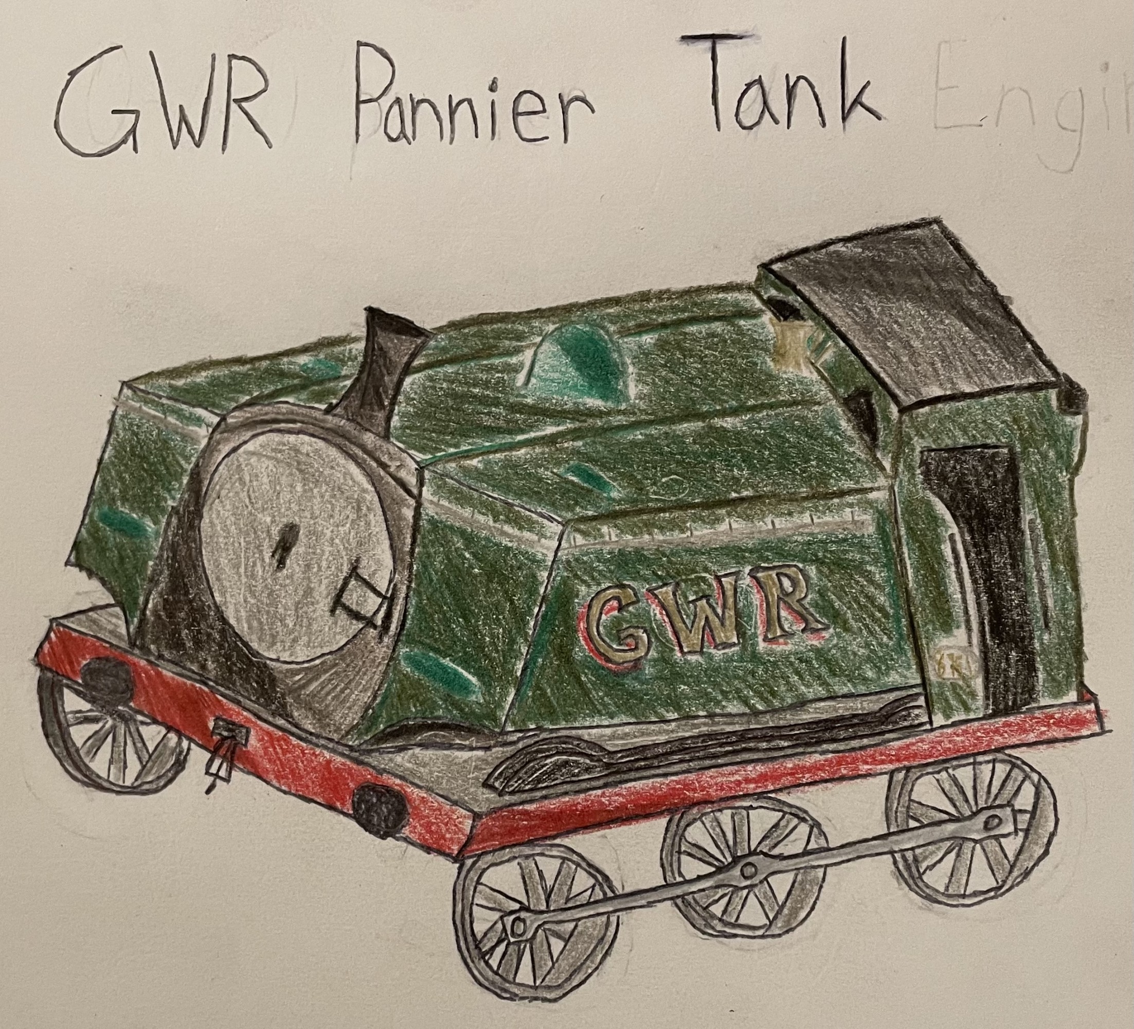 Pixilart - GWR Pannier Tank + reference images uploaded by ImAGreenBean
