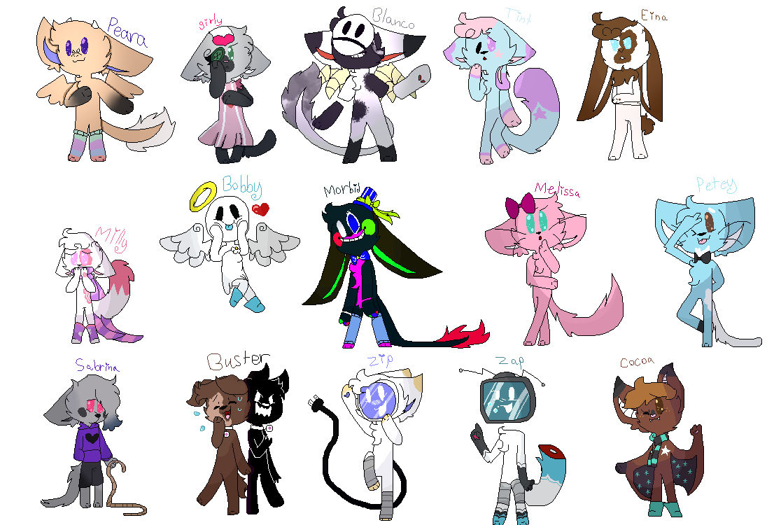Pixilart - oc pixel art chibis uploaded by UrVOREraka