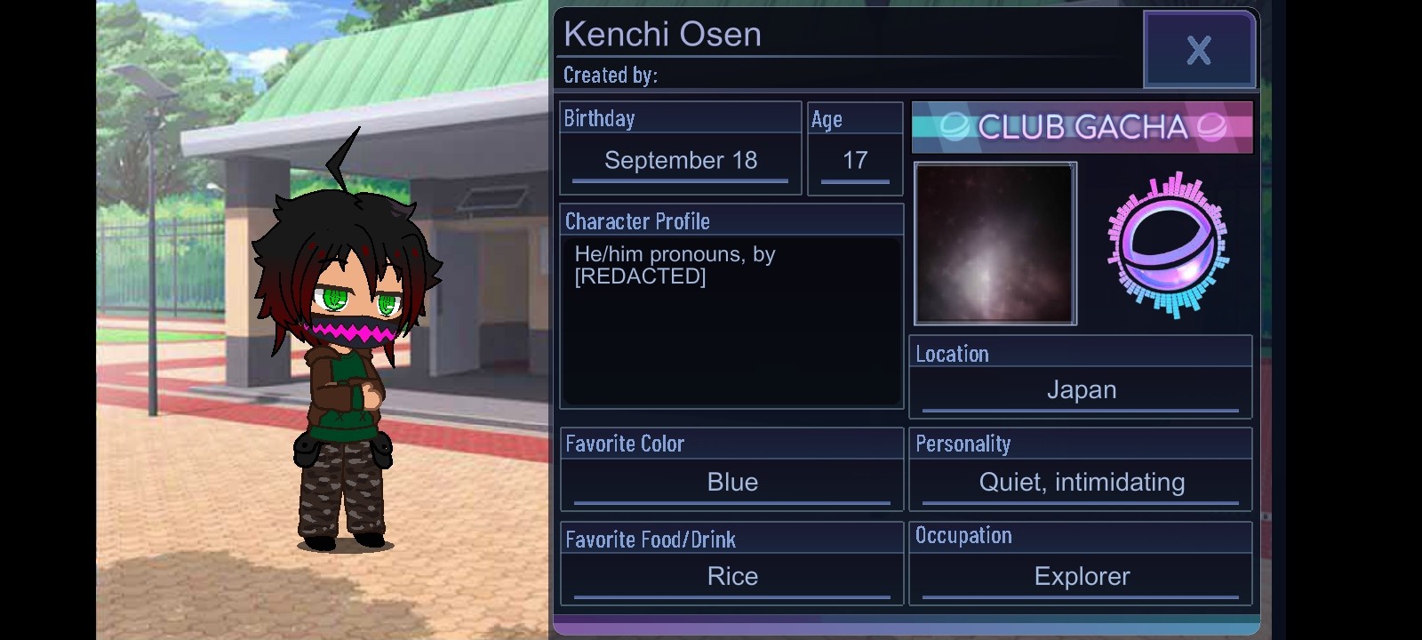 Pixilart - Kenchi redesign finally uploaded by SomeOneElsePX