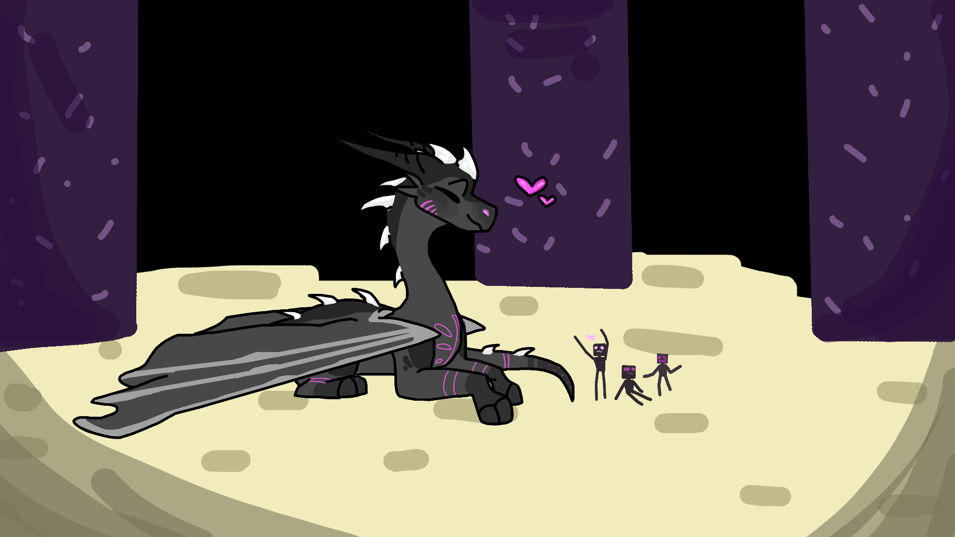 Pixilart - ender uploaded by Crinkle
