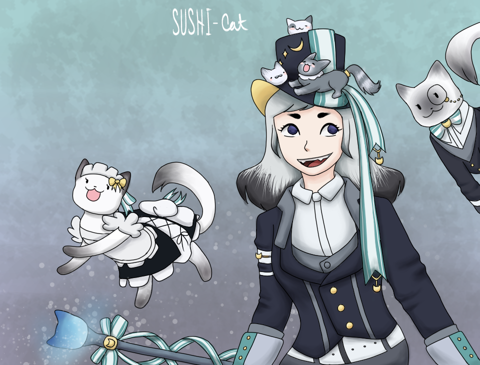 Pixilart - Fluffy Gentleman uploaded by Sushi-Cat