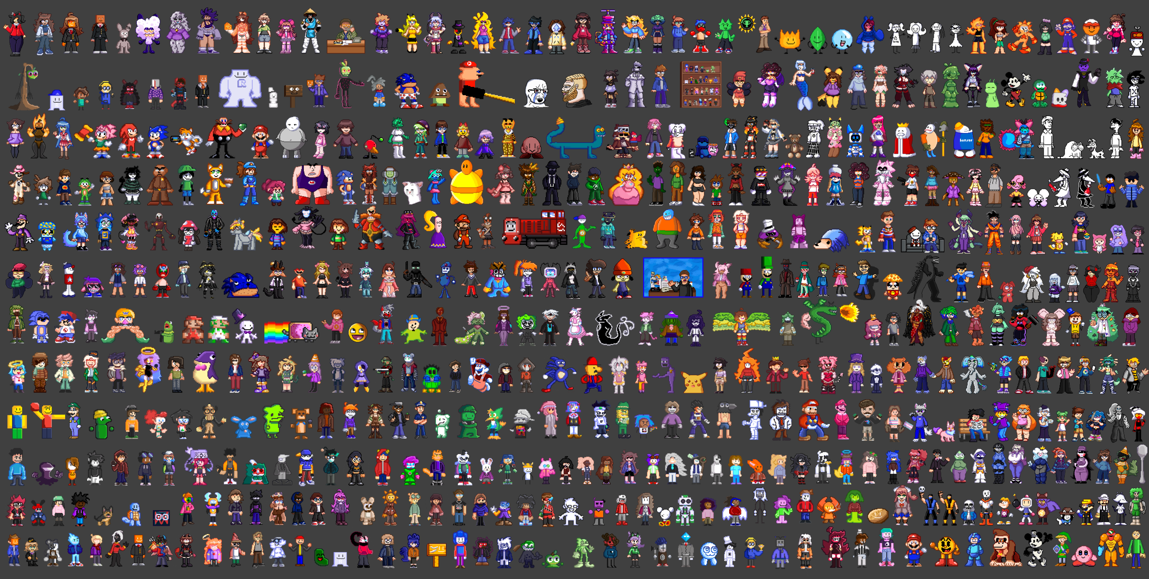 Pixilart - 520 sprites uploaded by SuperStefanMake