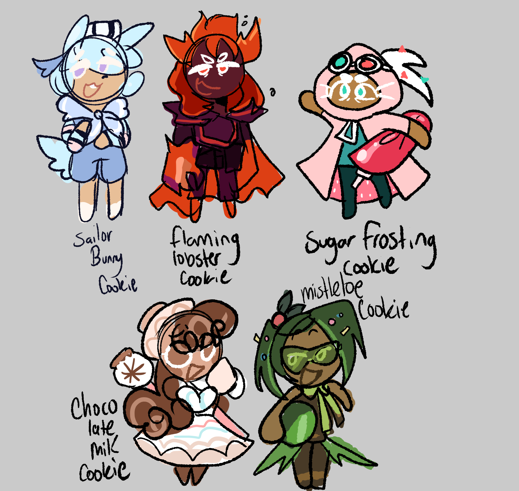 Pixilart - cookie run fusion practice doodles uploaded by ringobingo