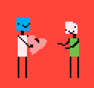 Pixilart - Loren Gives Some Love uploaded by star-draco