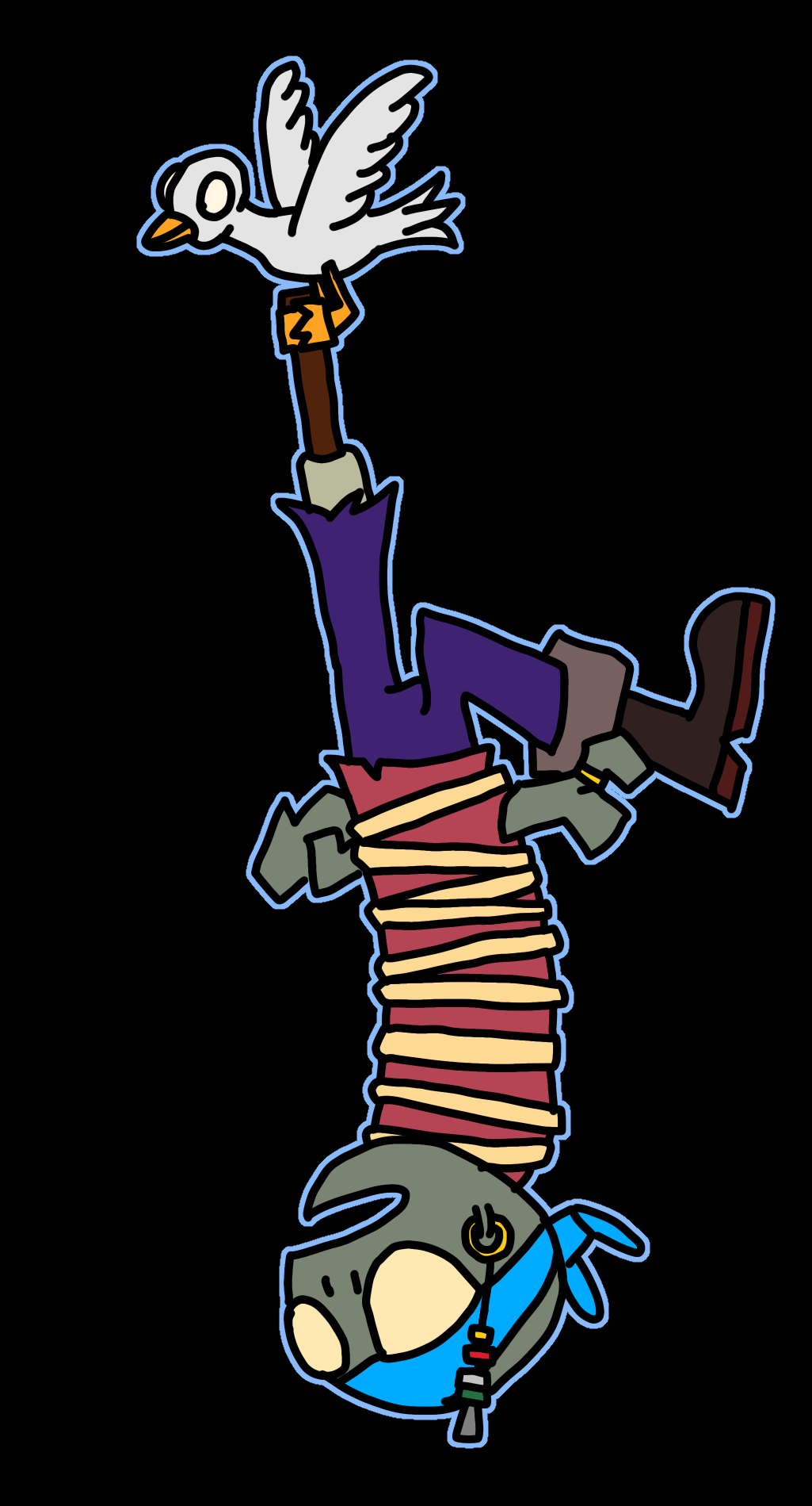 Pixilart - Seagull Zombie uploaded by DustyRobot