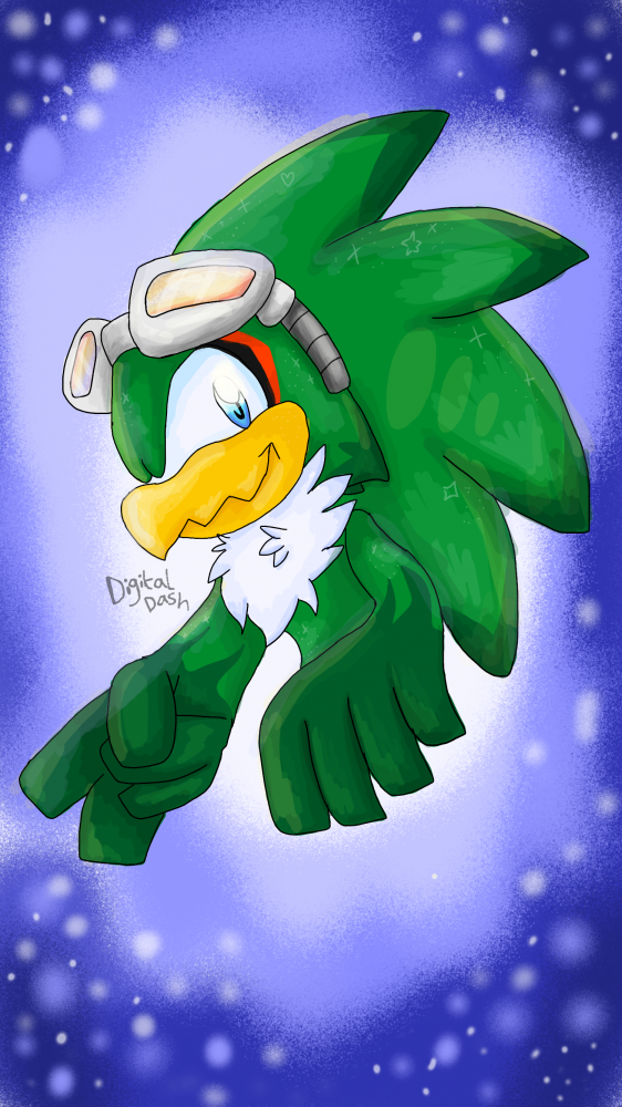 Pixilart - Jet the hawk! uploaded by DigitalDash