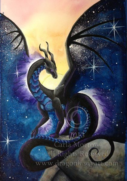 Pixilart - Moonlight Dragon uploaded by OreoCat