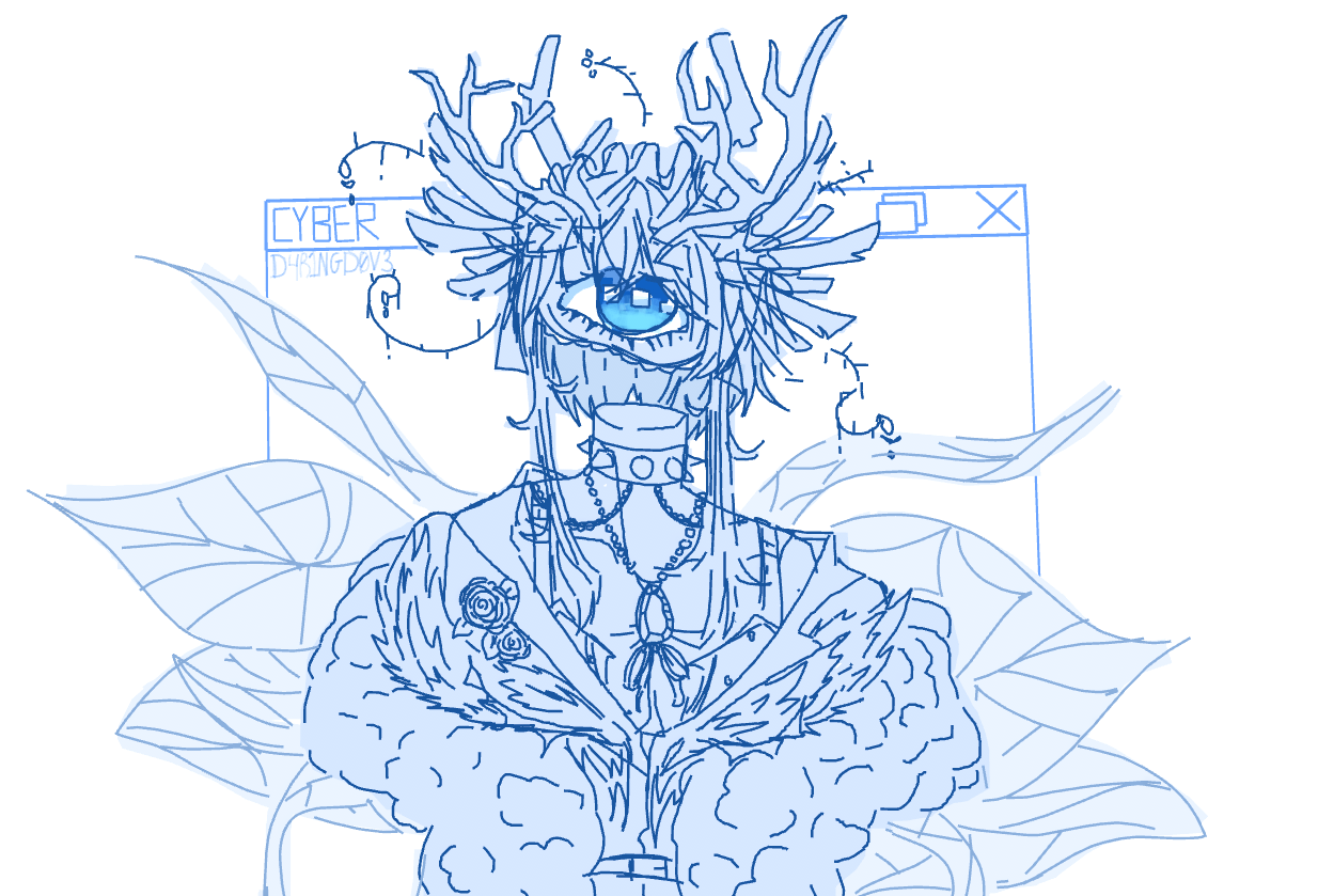 Pixilart - Cybercore OC/Outfit (scroll!) uploaded by D4R1NGD0V3