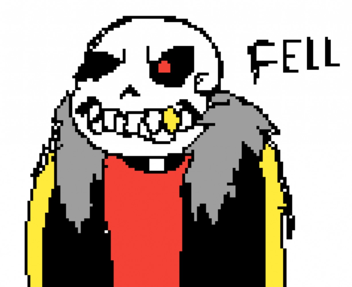 Pixilart - Fell sans drawing uploaded by JaySlept