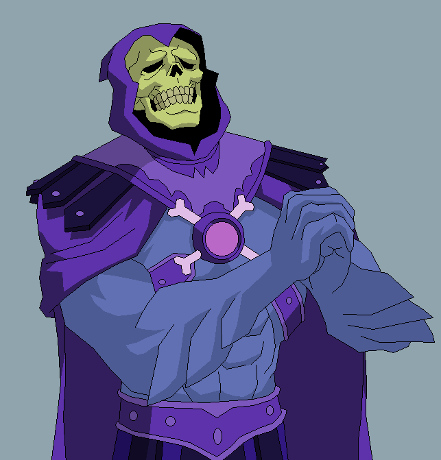 Pixilart - Skeletor uploaded by Skeletor-457