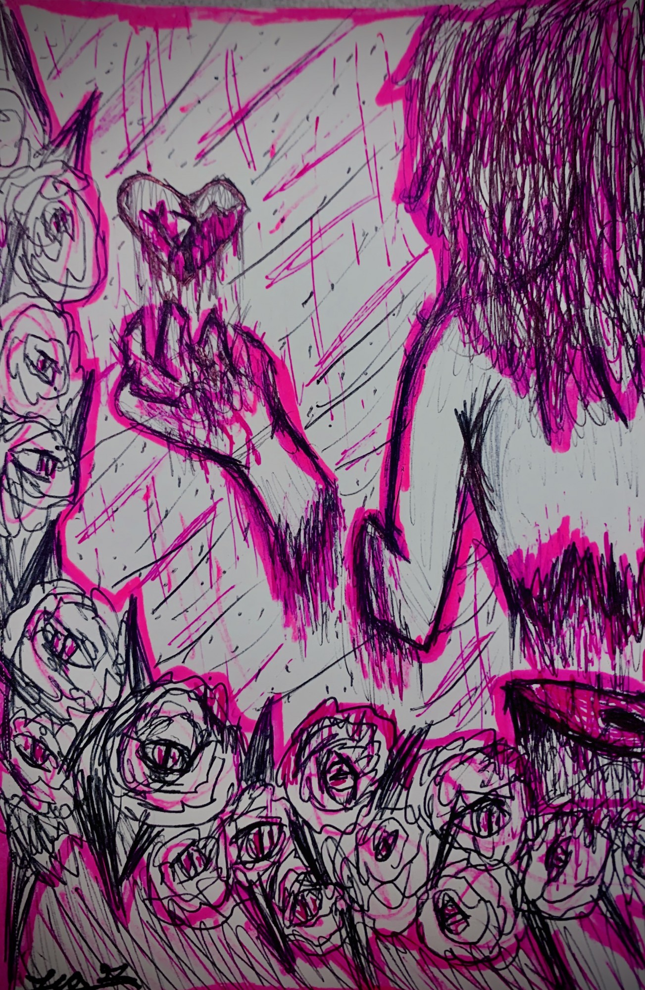 Pixilart - Pink gore uploaded by art-lover-13