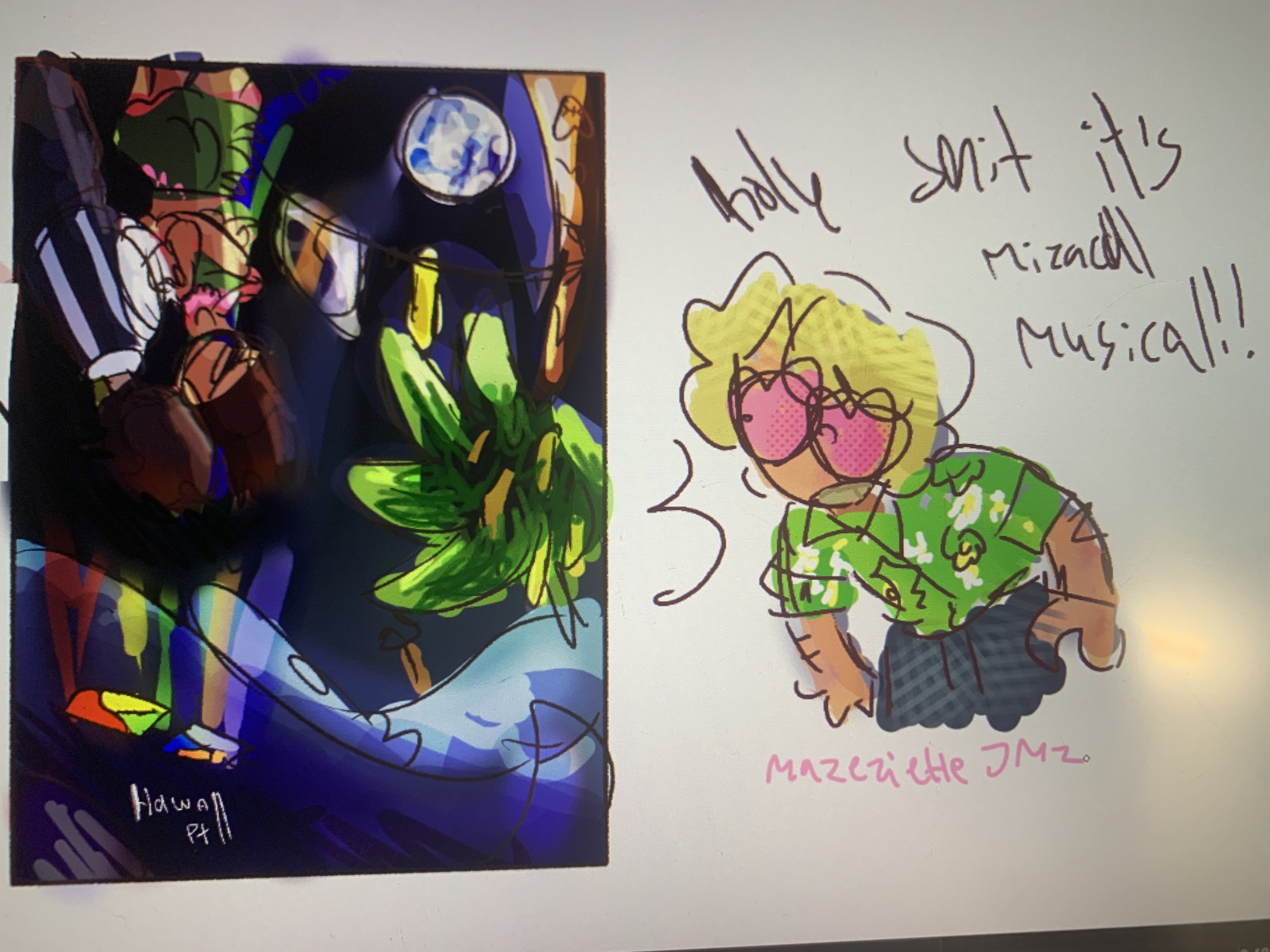 Pixilart - Miracle musical teaser 🤯 uploaded by MazerietteJMz