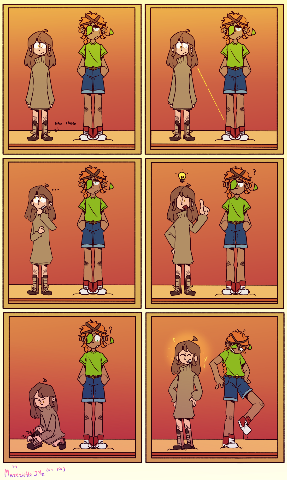 Pixilart - Untied Shoes uploaded by Mazeriette