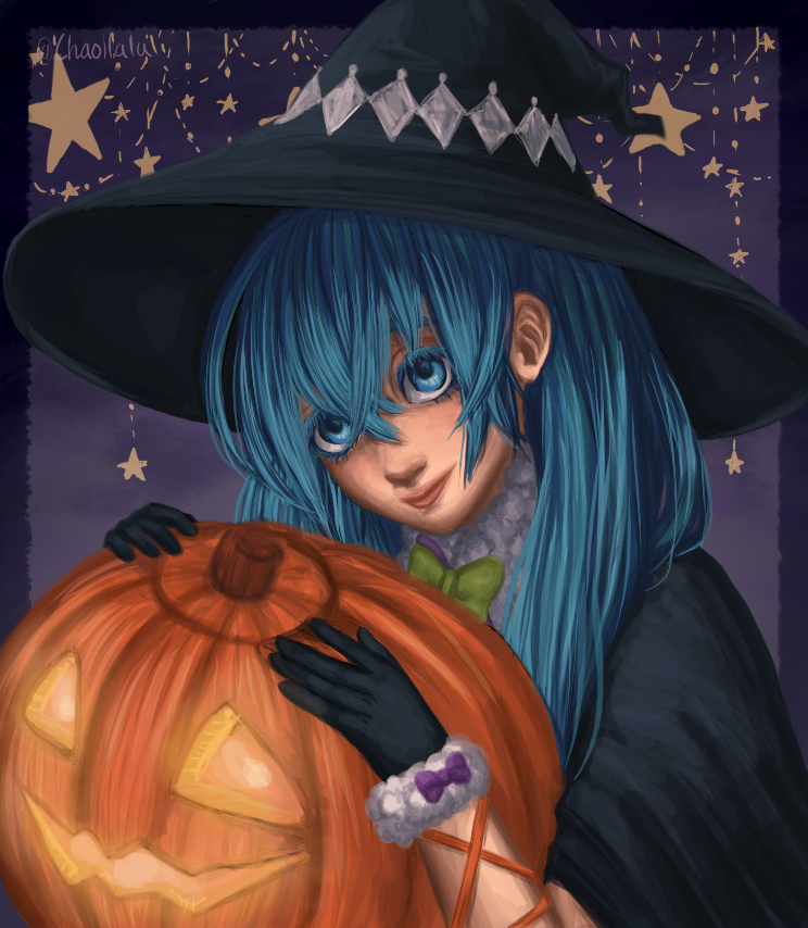 Pixilart - Halloween Miku (VOTE) uploaded by Chaollalu