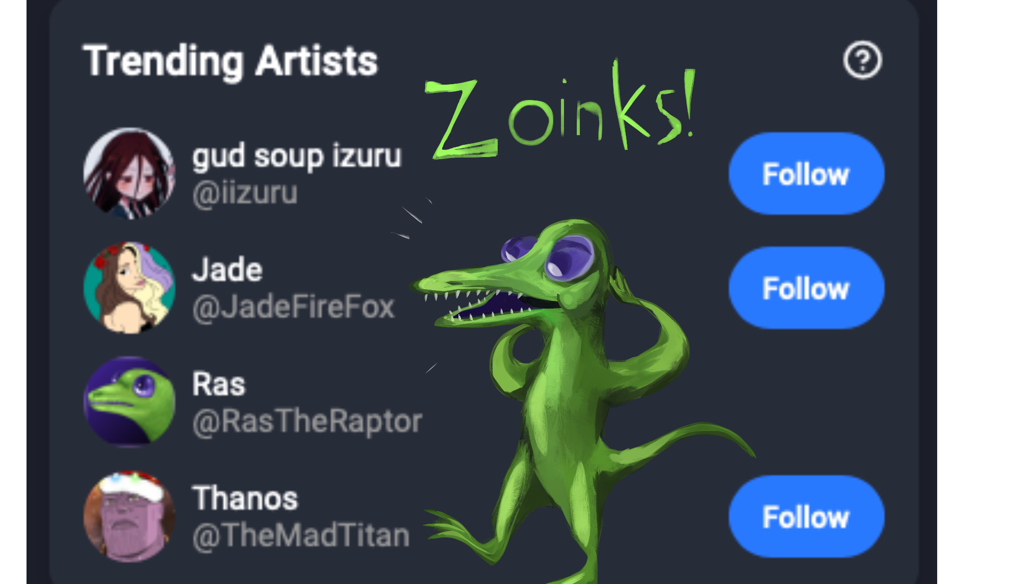 Pixilart - zoinks uploaded by RasTheRaptor