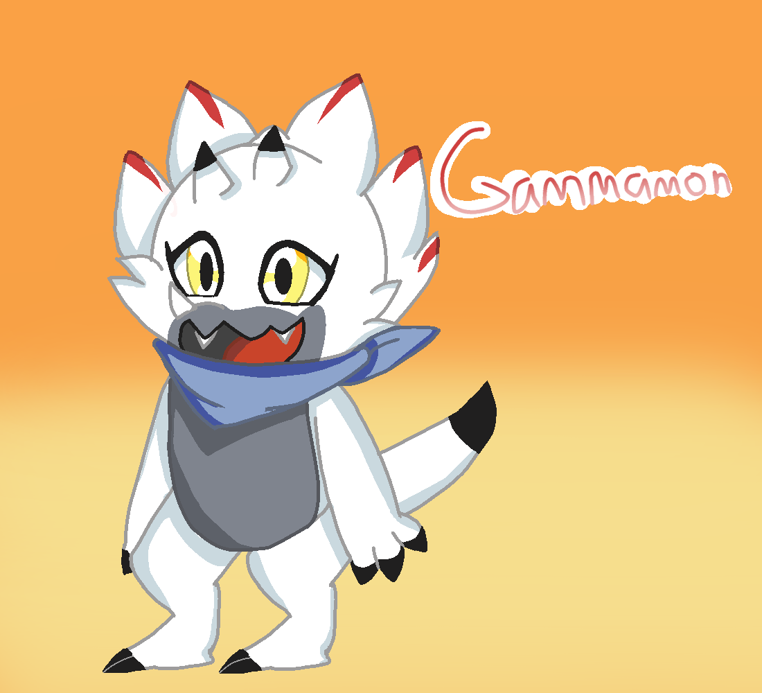 Pixilart - Gammamon uploaded by DearNut