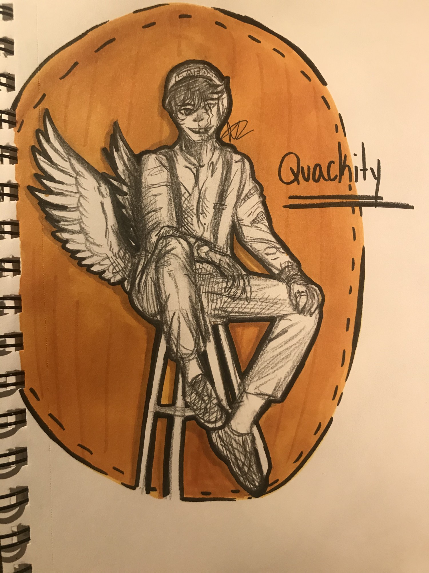 Pixilart - Quackity uploaded by WolfieLatte