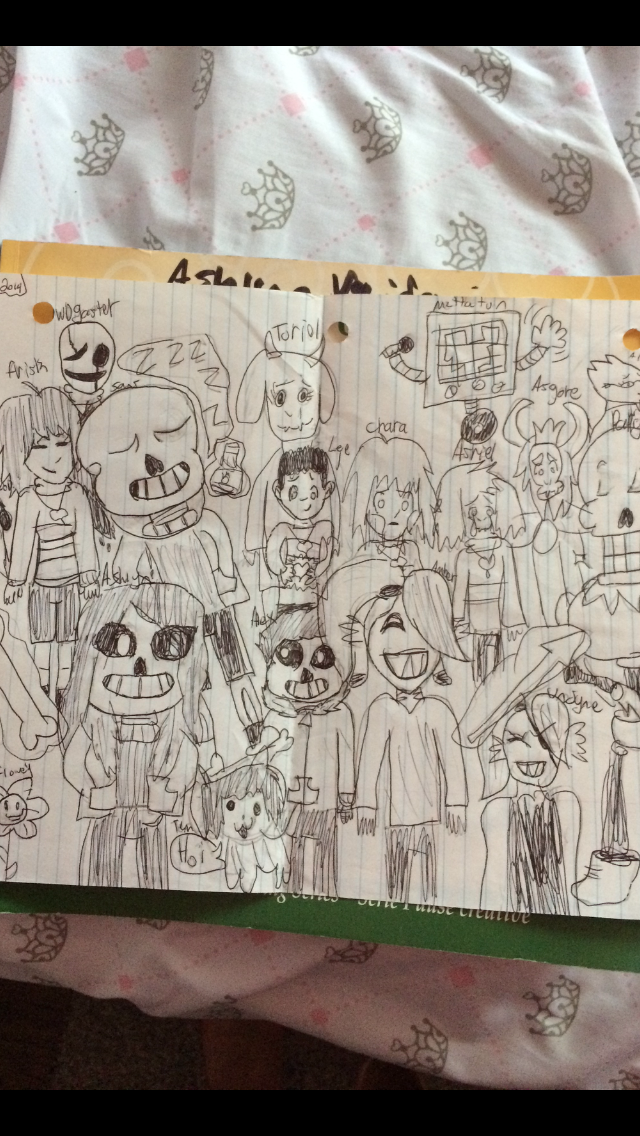 Pixilart - My undertale drawing uploaded by floofyaxolotl