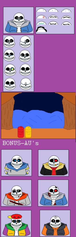 Pixilart - Sans Shop Sprites! uploaded by TacitYapper9