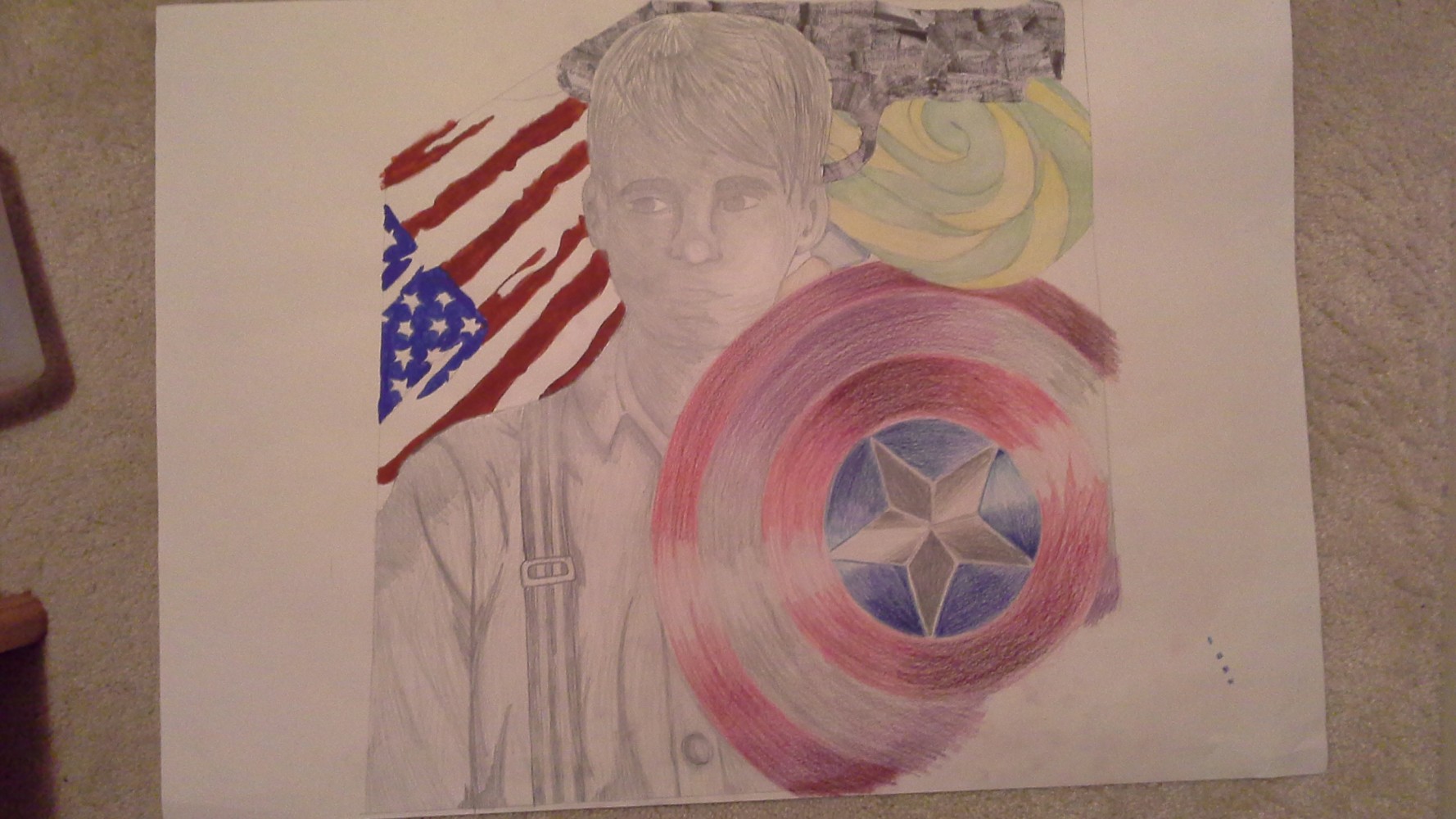 Pixilart - one of my irl drawings... uploaded by Ironseptic22