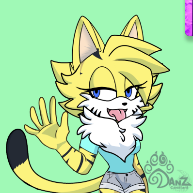 Pixilart - SONIC OC!? uploaded by Kirbyblurp