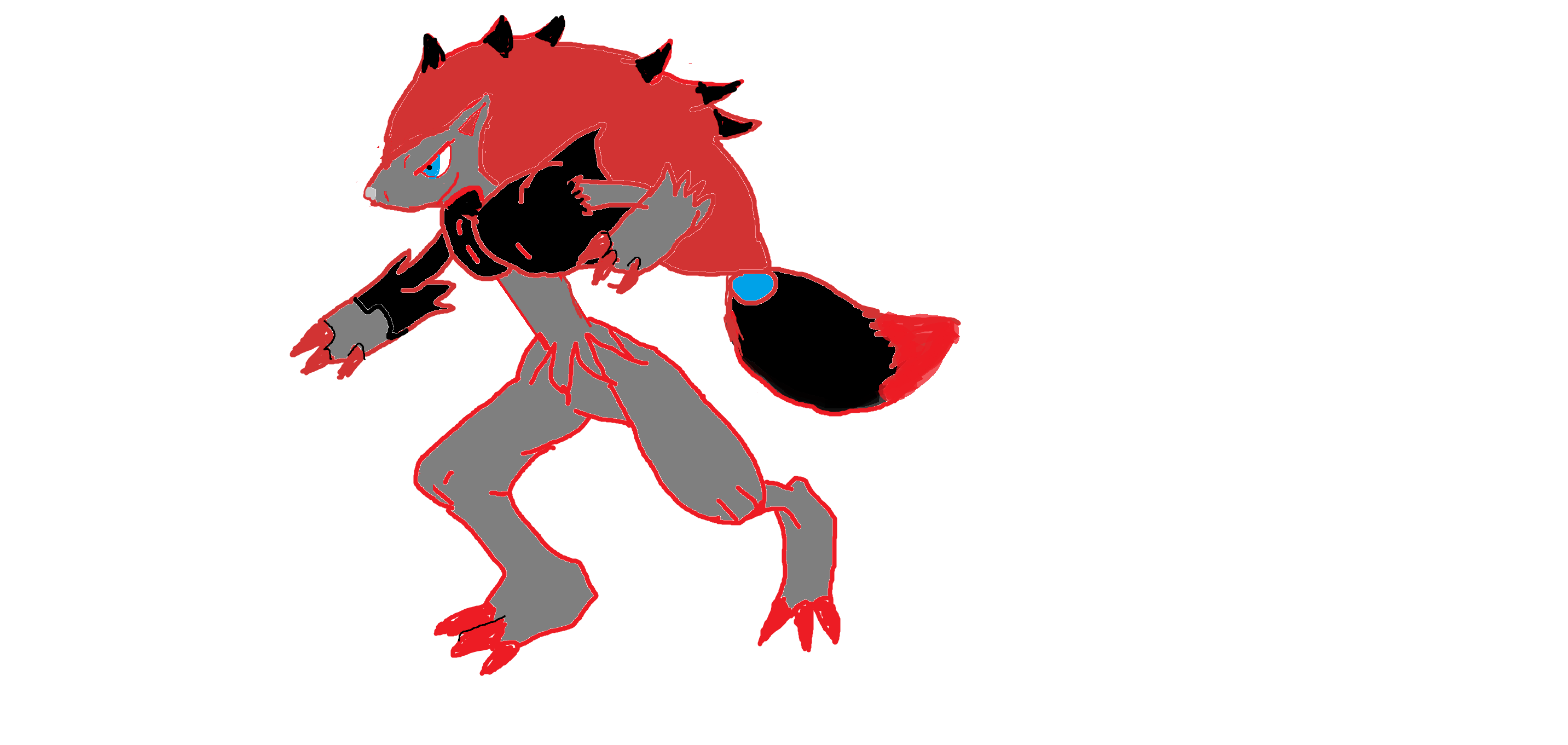 Pixilart - Zoroark uploaded by AKA-Masterpeace