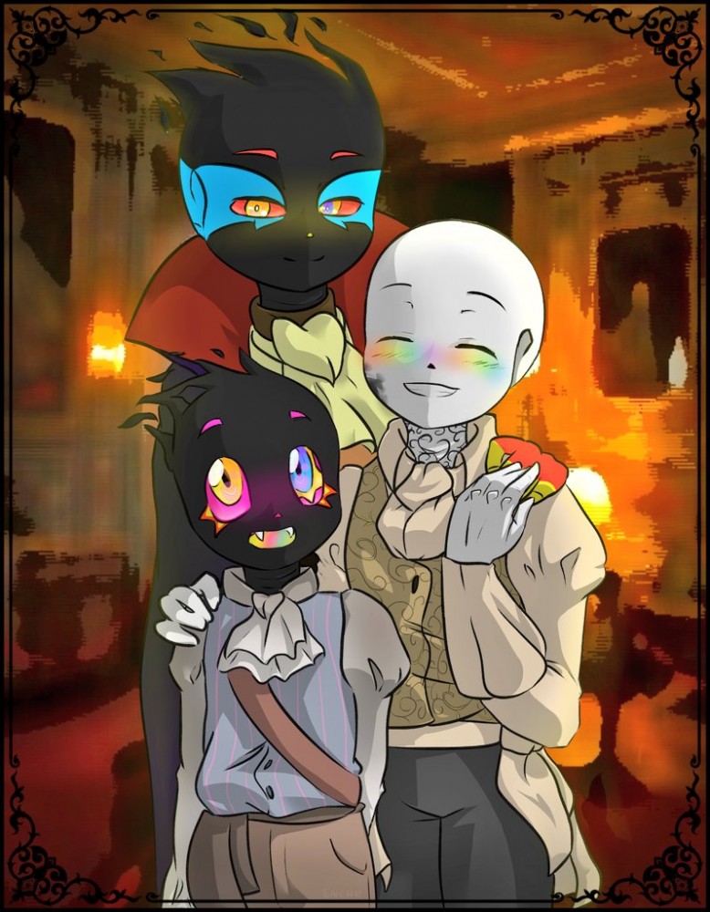 Pixilart - Vampire verse a Undertale AU uploaded by Angelgirl