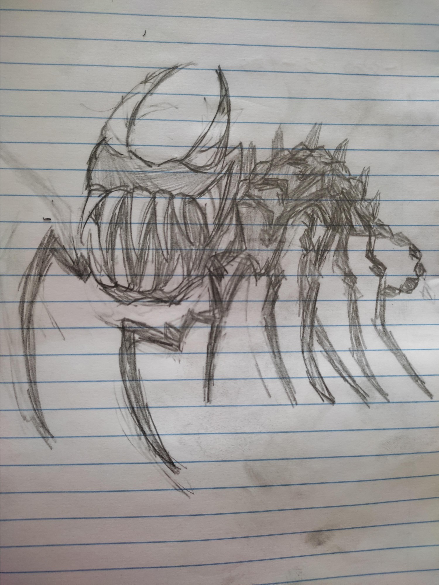 Pixilart - My Beast Bendy redesign uploaded by Lekitu