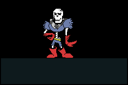 Pixilart - UF Robber Papyrus Sprite uploaded by TacitYapper9