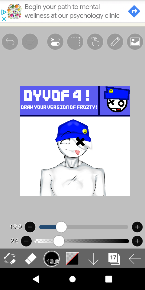 Pixilart - I drew this in Ibispaint, btw uploaded by YuriRubyWolf