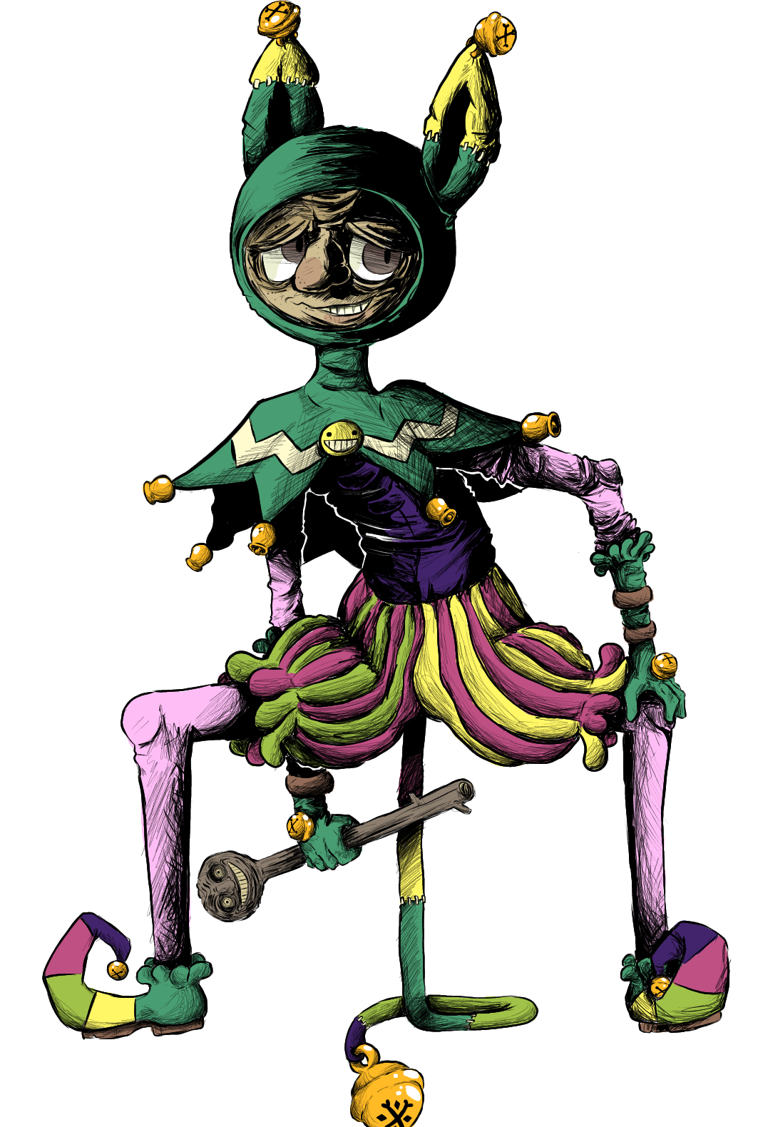 Pixilart - Jester uploaded by Zioxen