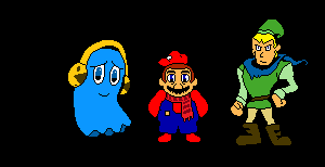 Pixilart - random nintendo styled sprites? uploaded by TacitYapper9
