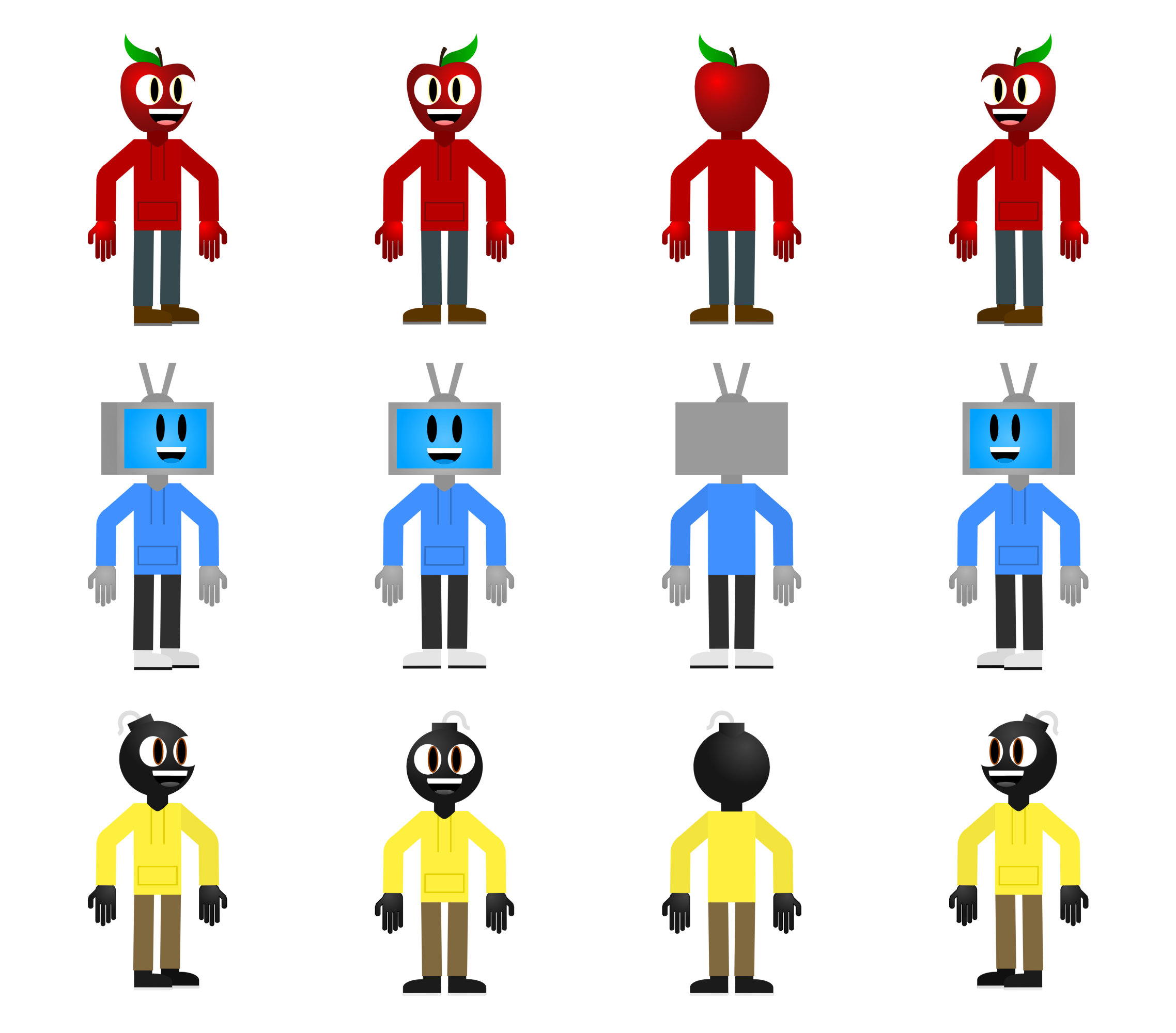 Pixilart - Character Map uploaded by 1ClickInfo