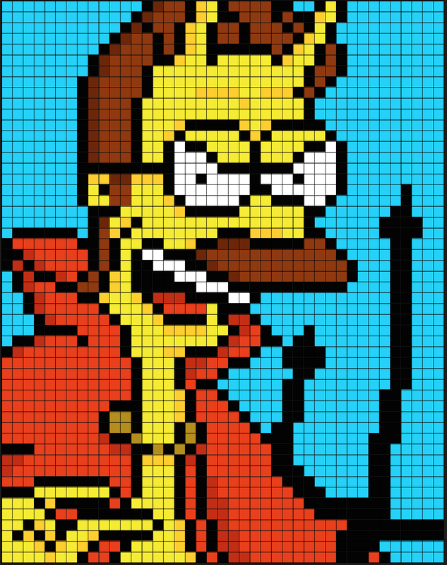 Pixilart - The Simpsons uploaded by Mooreali001