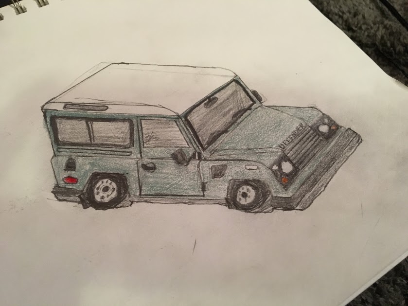 Pixilart - old land rover defender drawing uploaded by fastjack04