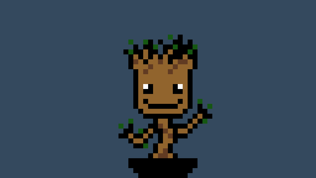 Pixilart - I am Groot uploaded by zurgatack500