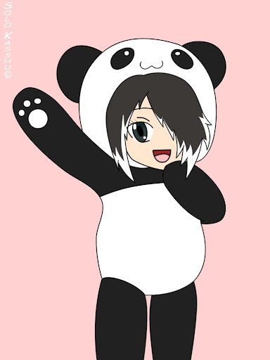 Chibi Panda Wallpaper