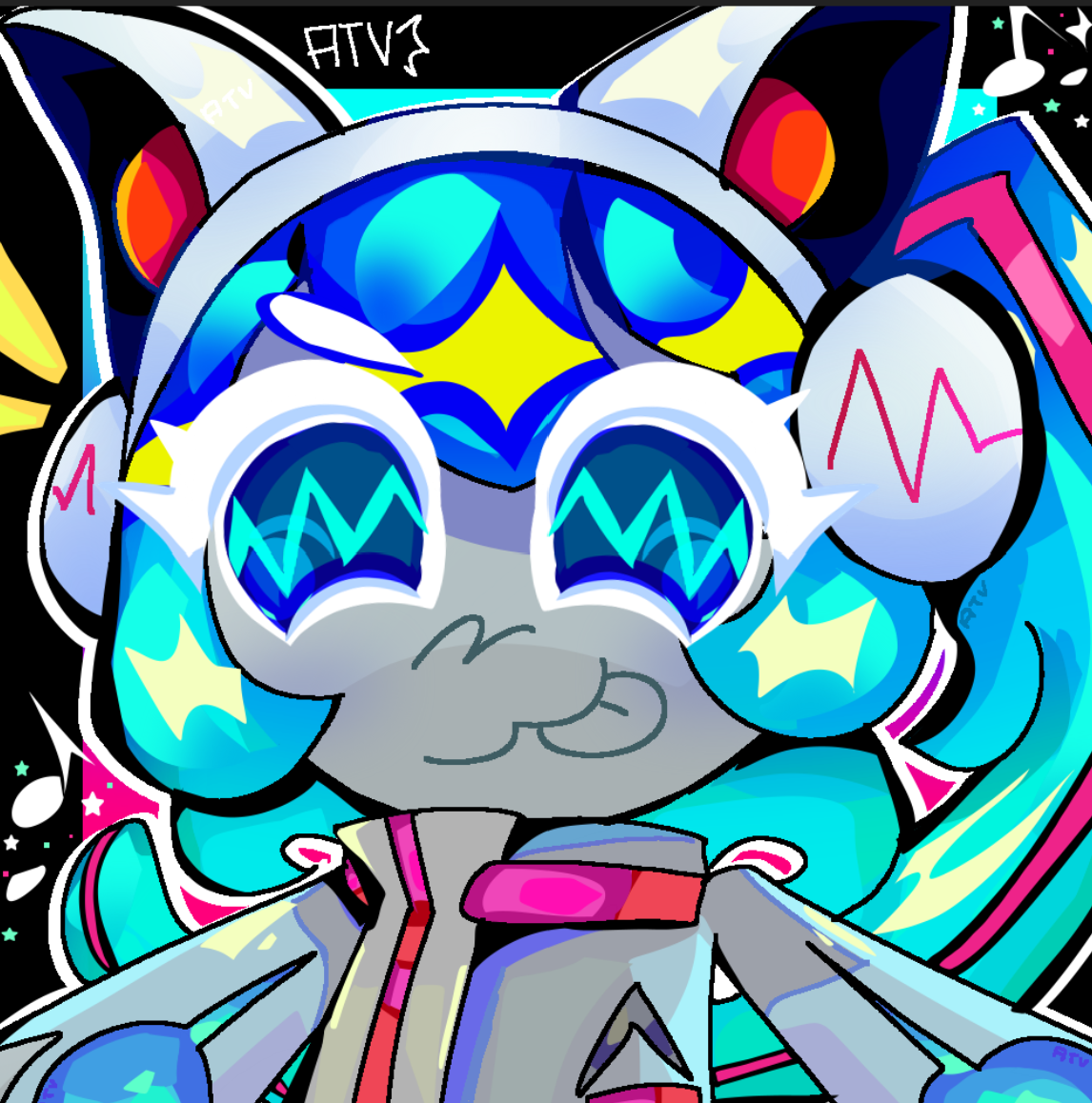Pixilart - DJ MIYA uploaded by ATV19