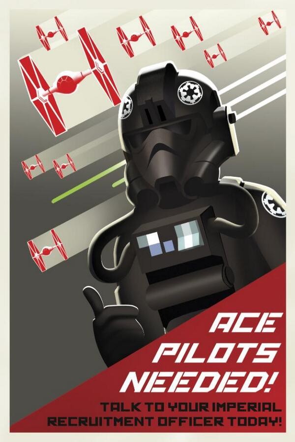 Pixilart - Galactic Empire Air Propaganda uploaded by Enclave