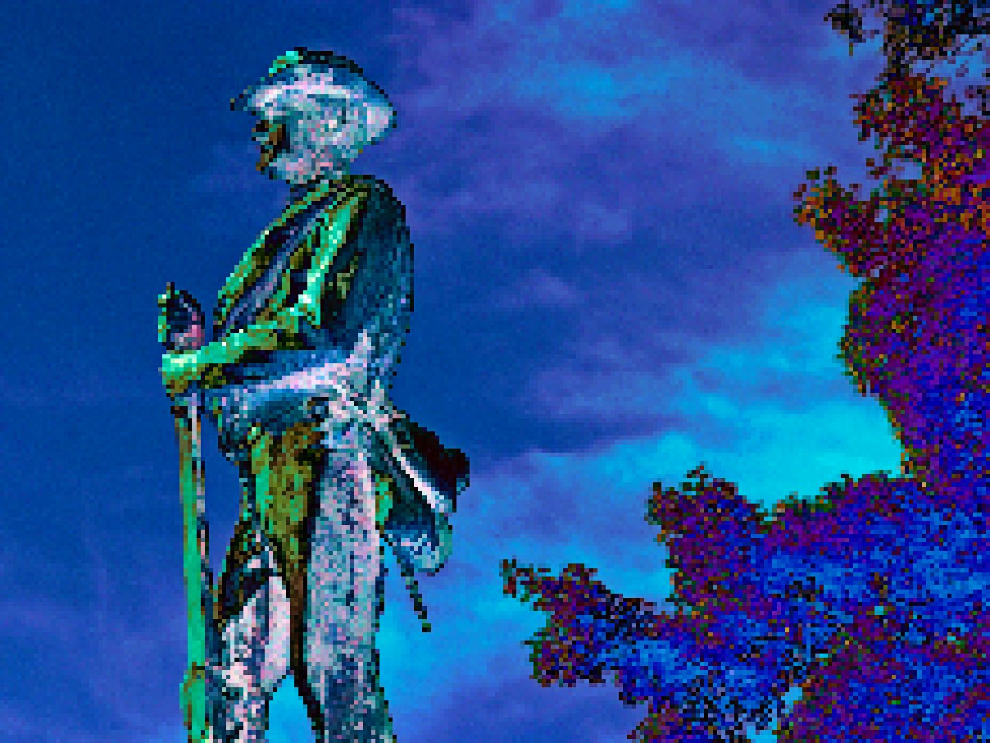 Pixilart - Purple Statue uploaded by Xssnow13