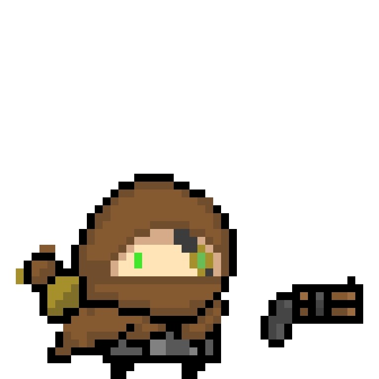 Pixilart - Steampunk|Soul Knight|Rogue uploaded by MurRockCat